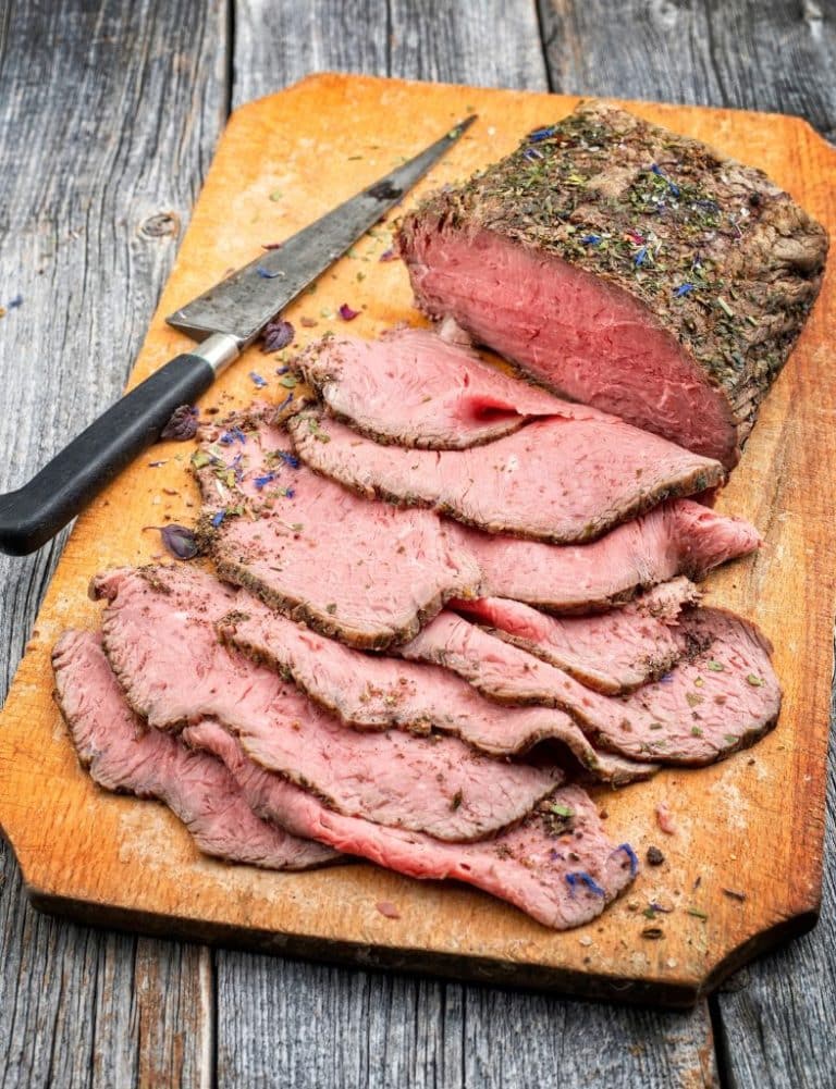 Herb crusted roast beef - The Healthy Gut
